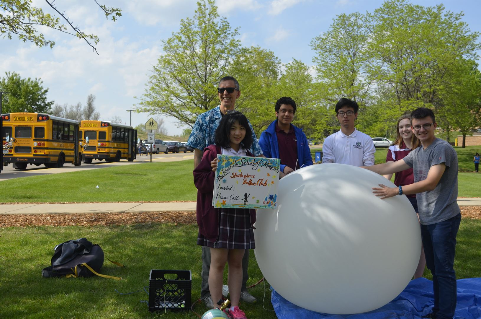 Weather Balloon Launch - The International School of Minnesota